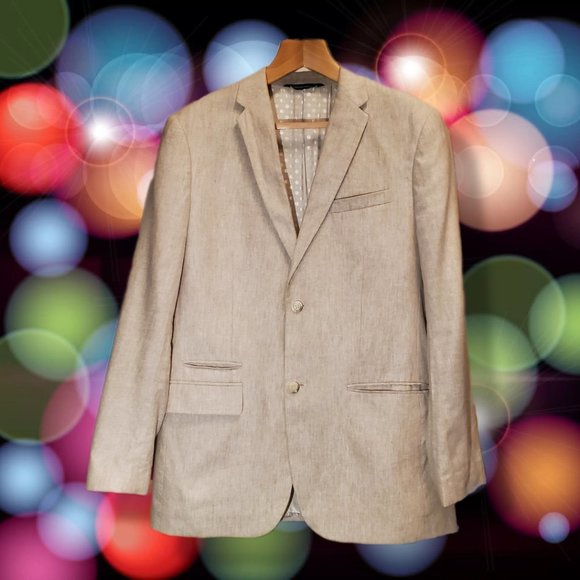 Perry Ellis | Suits & Blazers | Beige Perry Ellis Sport Coat Size 42reg ...